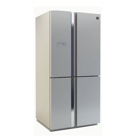 Sharp Refredgerator 3d Model Cgtrader