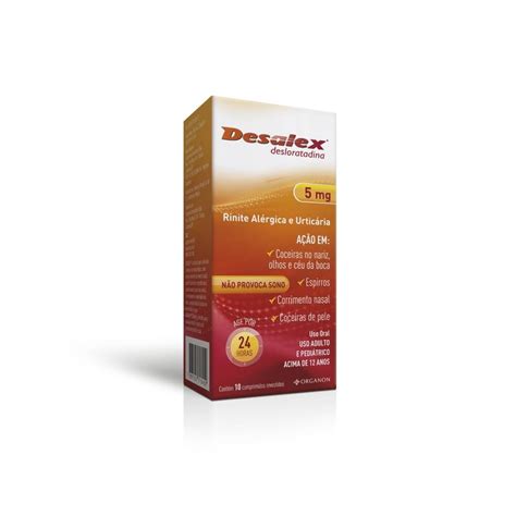 Desalex 5mg Comprimidos Revestidos Panvel Farmácias