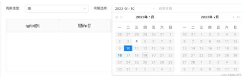 Antd Vue项目 日期组件限制年月周日a Month Picker Csdn博客