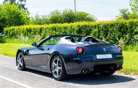 Wallpaper Ferrari SA Aperta Rear View Ferrari SA Aperta For Mobile