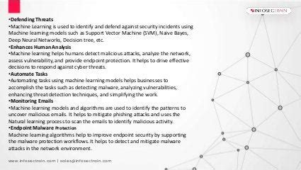 Machine Learning In Cybersecurity Pptx