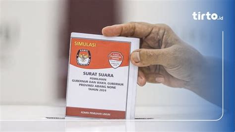 Cara Mencoblos Di TPS Pilkada 2024 Dan Alur Pemungutan Suara