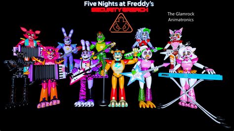 Sfm Fnaf Sb The Glamrock Animatronics V4 By Mauricio2006 On Deviantart