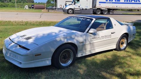 1989 Pontiac Turbo Trans Am Pace Car Edition For Sale At Auction