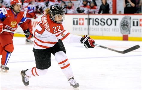Canadas Athletes In Sochi Meet Flag Bearer Hayley Wickenheiser