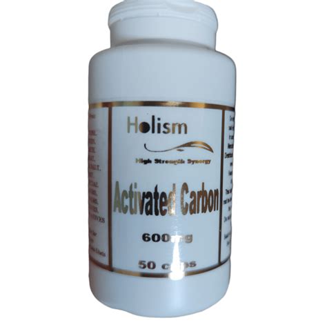 Activated Carbon 600mg – Nutri - Sport