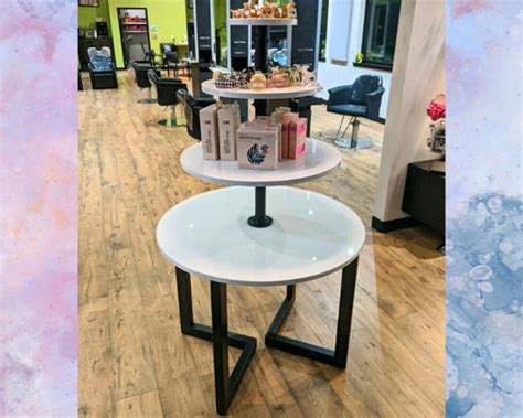 4 Tier Display Table Circular Display Table Multi Tier Etsy