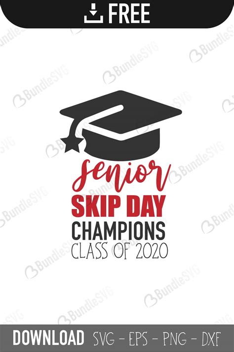 Senior Skip Day Svg Cut Files Free Download Bundlesvg