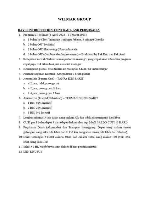 Materi In Class Training Pdf