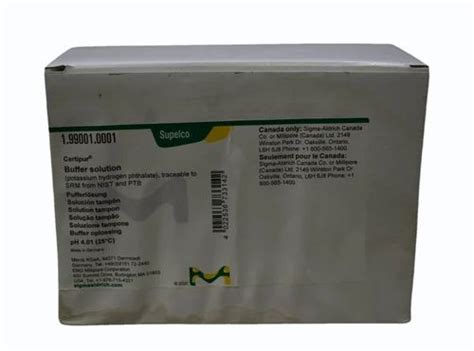 Merck Buffer Solution Ph 4 Grade Standard Reagent Grade At ₹ 500