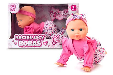Artyk Lalka Natalia bobas raczkujący cm różowy Artyk Sklep EMPIK