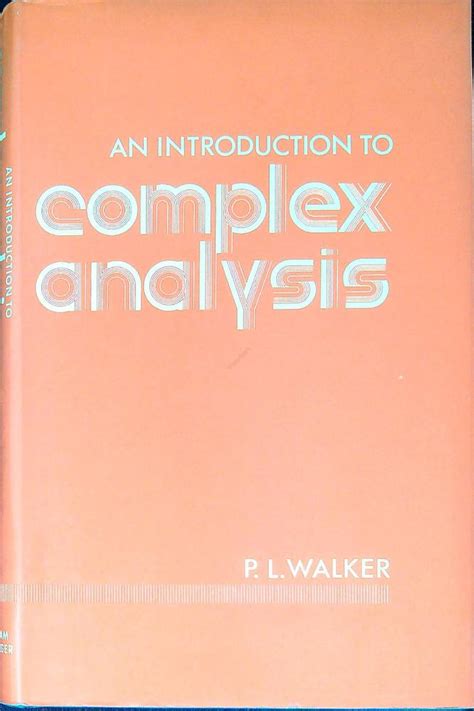 An Introduction To Complex Analysis