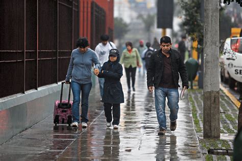Senamhi Lloviznas en Lima y bajas temperaturas continuarán esta semana Federación de