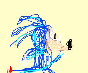 Sunky Has To Go Fast Drawception