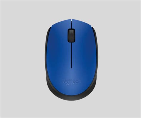 Logitech M Wireless Mouse Blue Itmega Lk