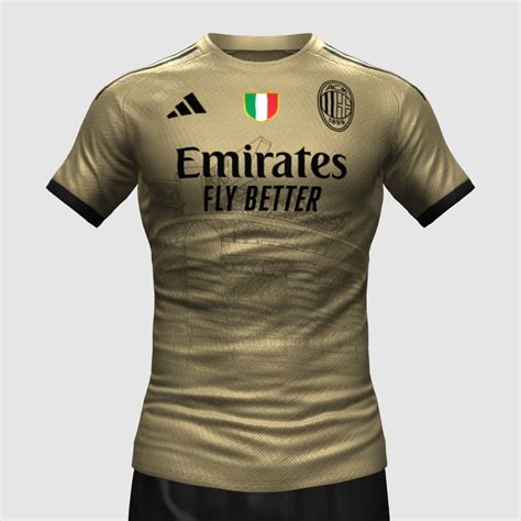AC Milan 24 25 Third Kit FIFA Kit Creator Showcase