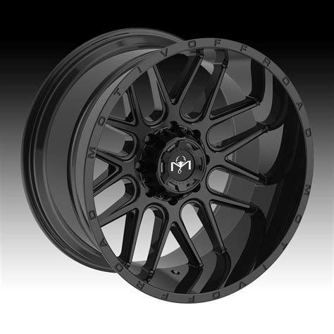Motiv Offroad 423B Magnus Gloss Black Custom Wheels Rims 423B