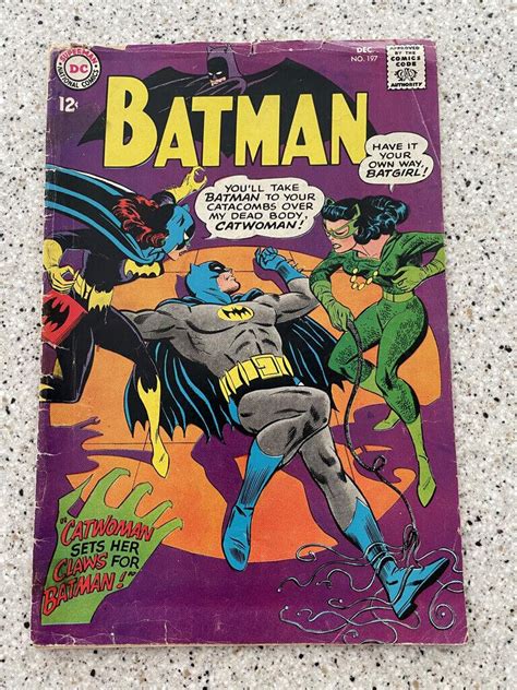 Batman 197 Batgirl Vs Catwoman 4550151857