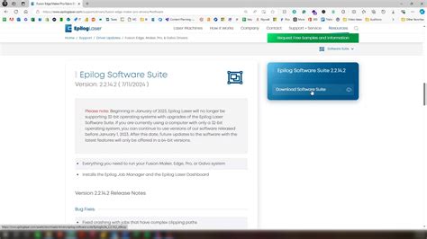 Epilog Laser System Initial Setup Epilog Support Center