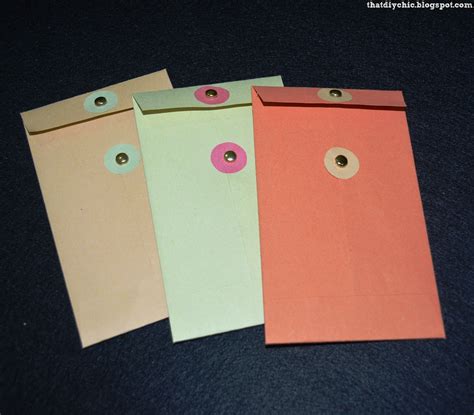 That Diy Chic String Tie Envelopes