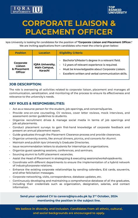 Muhammad Saim Malik On Linkedin Iqrauniversity Corporateliaison Placementofficer Jobopportunity