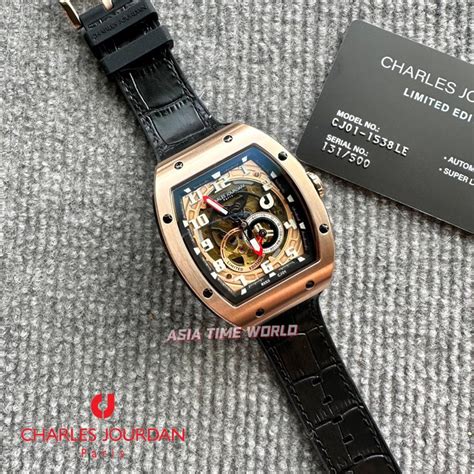 [original] Charles Jourdan Cj01 1538le Limited Edition Automatic Men