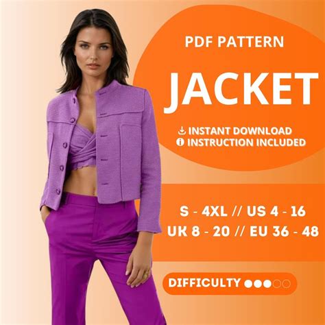 High Collar Jacket Etsy