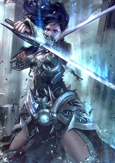 The Fantasy Character Art Of Nick Gan