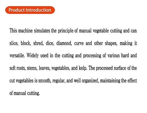 Fruit Vegetable Processing Machines Multi Functional Vegetable Cutter And Slicer Leafy