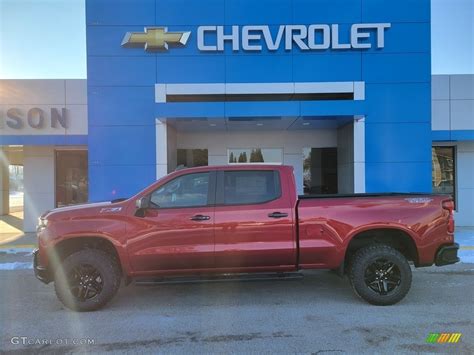 Cherry Red Tintcoat 2022 Chevrolet Silverado 1500 Limited Lt Trail Boss
