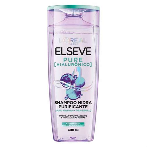 Sh Elseve Pure Hialuronico 400ml Alexfarma