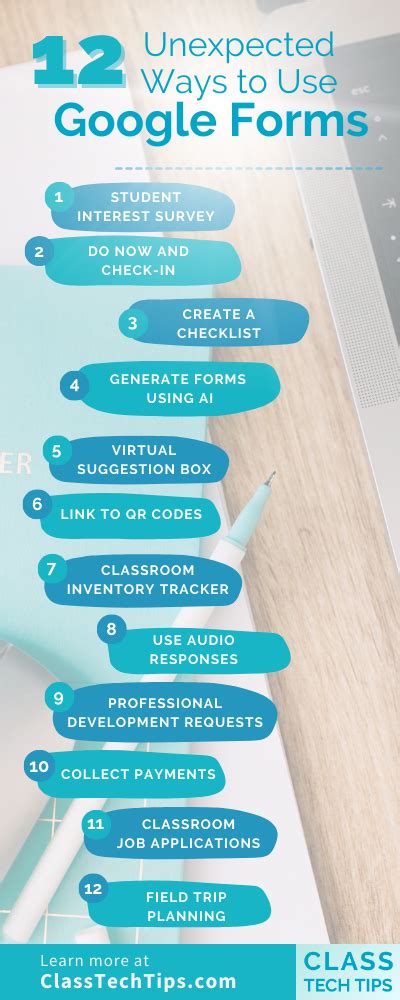 12 Unexpected Ways To Use Google Forms Class Tech Tips