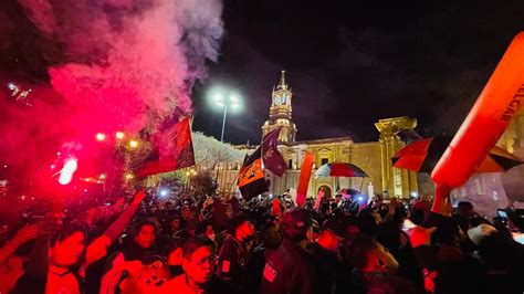Melgar Vs Independiente Del Valle El Sensacional Banderazo Previo Al