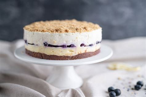 Blaubeer Zitronen Torte Ohne Backen No Bake Lemoncake Murats 5 Minuten