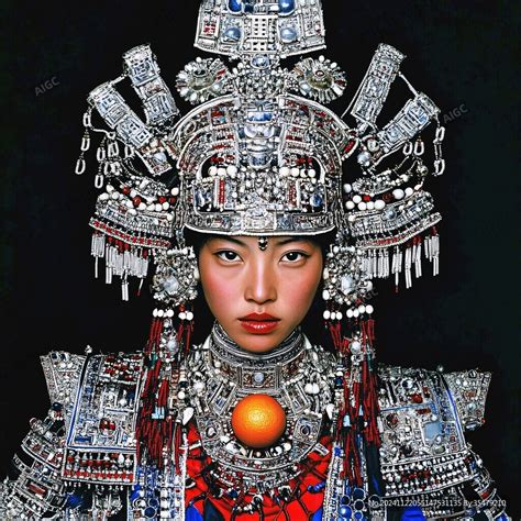 Ai创作图蒙古族瑚珠头面 蒙古王妃银镶珊瑚头饰 苗族首饰文化 蒙古族珠头面 蒙古族珊瑚珠头面 苗族妇女银压领 苗银文化 彝族银饰文化 苗族银饰文化 蒙古妇女头饰 蒙古族女性头冠 少数民族服装