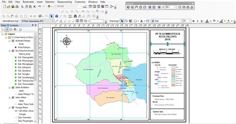 Tutorial Lengkap Membuat Template Layout Arcgis Mudah Dipahami