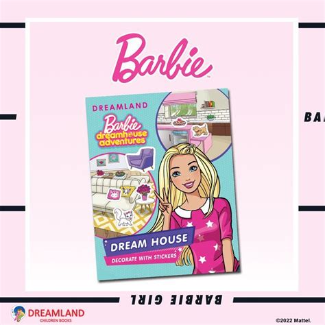 Barbie Dreamhouse Adventures Dream House Decorate With Stickers Barbie Dream House Barbie