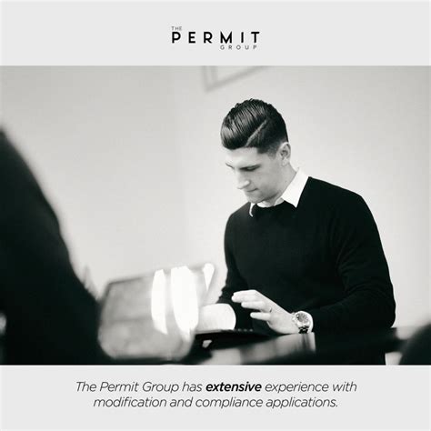 The Permit Group Has Extensive Experience With Modification And