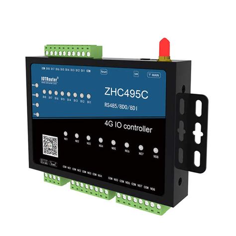 4g modbus gateway json mqtt rs485 8 ports di do modem for remote