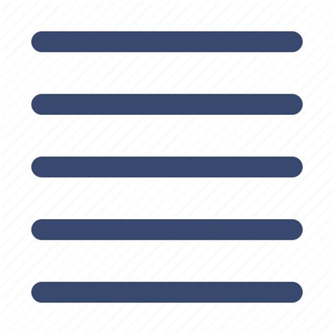 Tool Office Justify Paragraph Design Tool Typography Icon