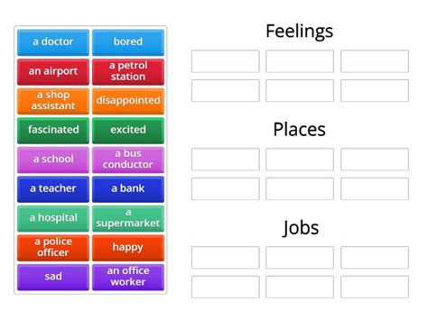 Identify The Lexical Sets Group Sort