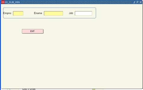 Oracle Apps Sub Functions
