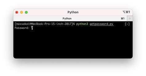 Python パスワードをプロンプトで入力させる 笹島技研ブログ Python パスワードをプロンプトで入力させる 笹島技研ブログ