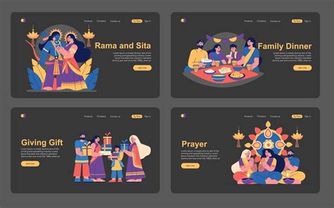 Divali Flat Illustration 51969534 Vector Art At Vecteezy