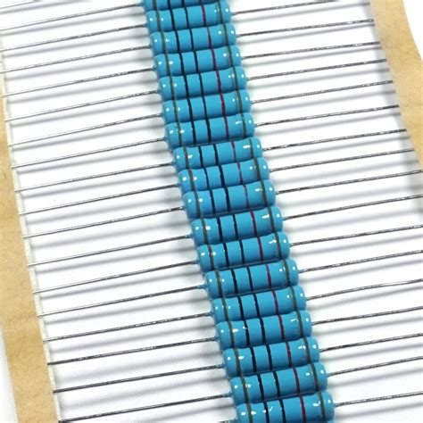 20pcs 10k Ohm 2w Metal Film Resistor Laserse