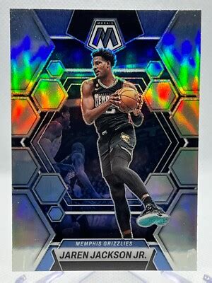 Jaren Jackson Jr 2022 23 Panini Mosaic Basketball 59 Silver Prizm Ebay