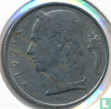 Belgique 5 Francs 1971 NLD KM 135 1 1971 Belgique LastDodo
