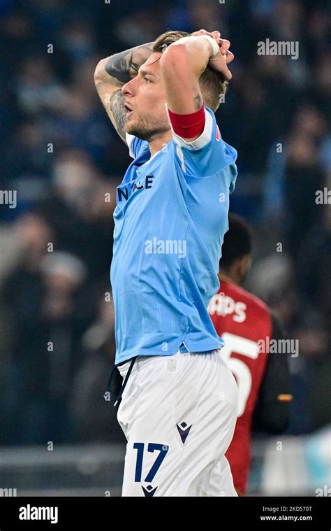 Ciro Immobile Ss Lazio During The Italian Football Championship