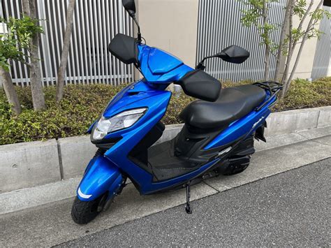 やや傷や汚れあり新品タイヤ 走行少 リミテッド スウィッシュ スズキ SWISH SUZUKI DV12B V125 シグナス PCXお