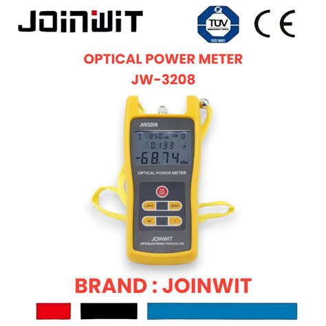 Jual OPM Optical Power Meter JW3208 3218C OPM JOINWIT 3218 C FIBER